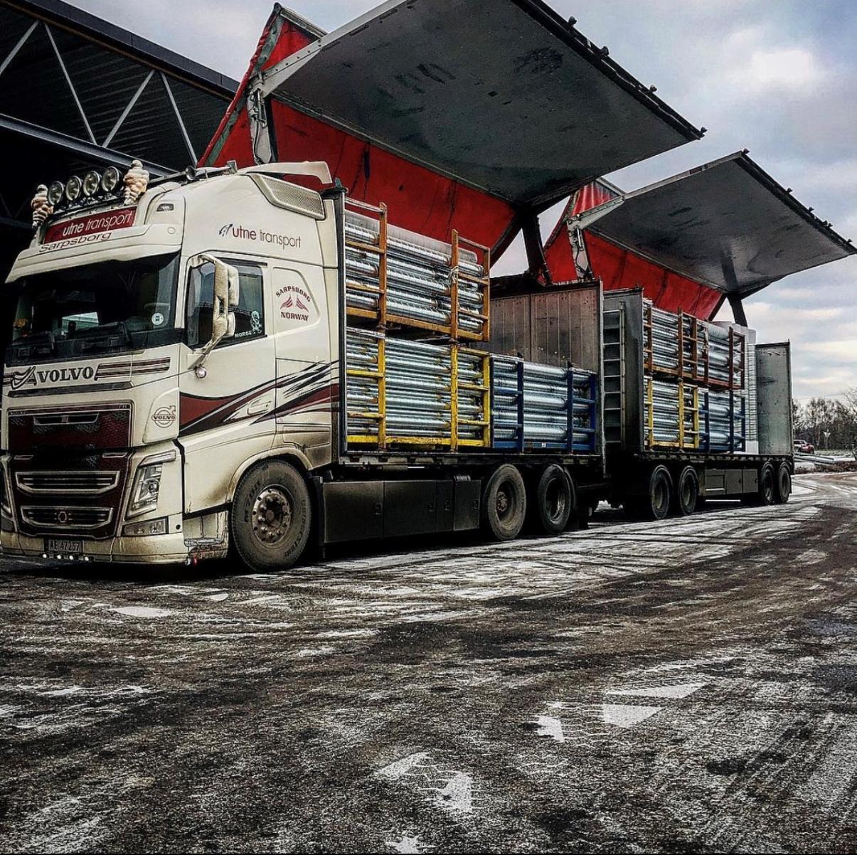 Profesjonell lastebiltransport i Sarpsborg | Utne Transport AS